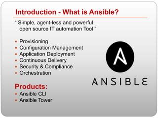 Ansible Introduction PPT
