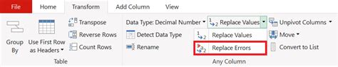 Обработка ошибок Power Query Microsoft Learn