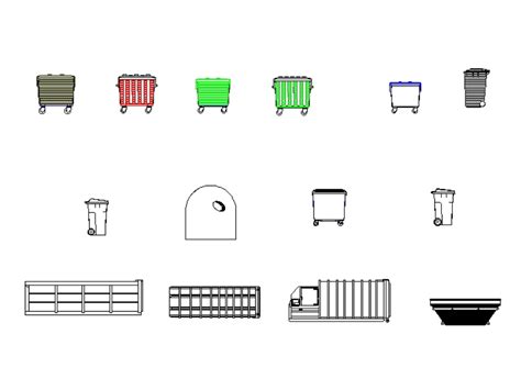 Trash Bins In Autocad Cad Download 8977 Kb Bibliocad Trash Bins In Autocad Cad Download 8977 Kb Bibliocad