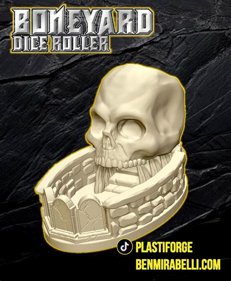 Skull Dice Roller 3d Model By Plastiforge On Thangs