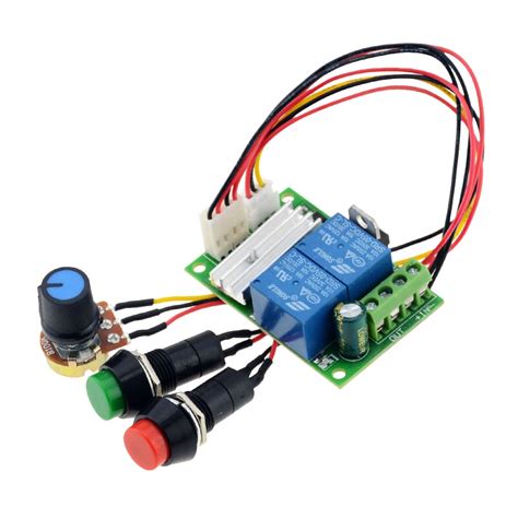 Dc 6v 12v 24v Pwm Dc Motor Speed Controller Forward And Reverse Switch Linear Actuator Motor