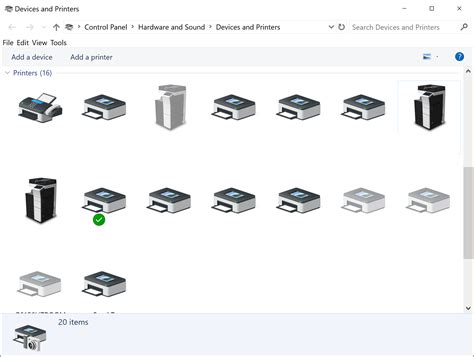 c accessing windows 10 printer icons stack overflow