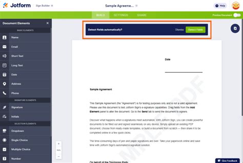 How To Upload Your PDF To Jotform Sign