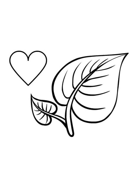 Coloriage Feuille Darbre Télécharger Et Imprimer Gratuit Sur