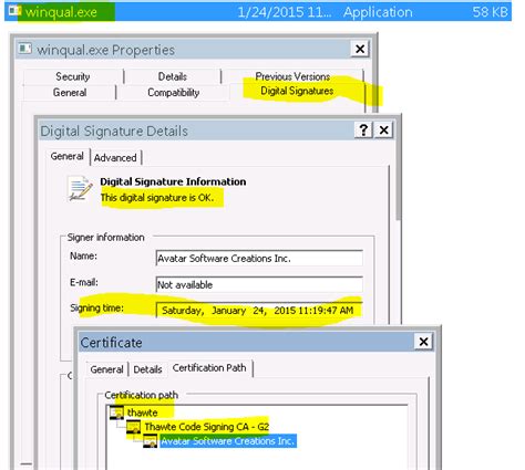 Windows Winqual Why Would Wer Not Accept Code Signing Certificates Stack Overflow