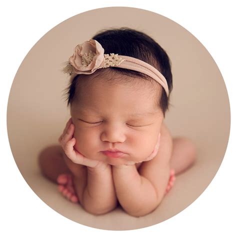 Download Peaceful Newborn Portrait
