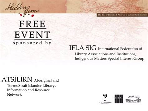 Hidden Gems Symposium 2013 Ppt