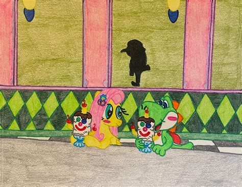 Yoshi X Fluttershy Hanging Out By Justinvaldecanas On Deviantart