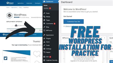 How To Install Wordpressfree On Localhost Using Bitnami For Practice