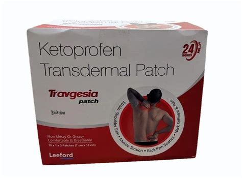 Ketoprofen Transdermal Patch At Rs 150 In Margao Id 2852697425588