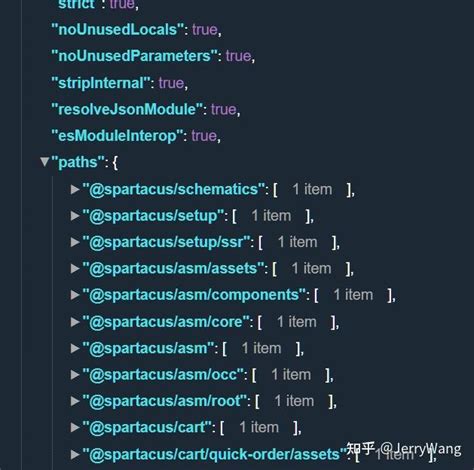 angular tsconfig json 文件里的 paths 用途 知乎