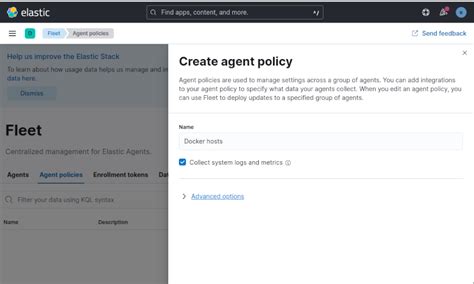 Monitoring Docker With Elastic Agent Juanjo S Blog