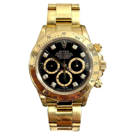 Gold Rolex Diamond Face 83 For Sale On 1stdibs