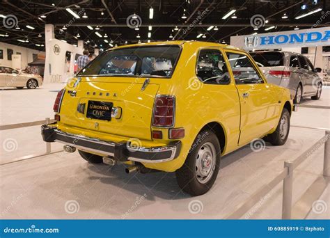 Honda Civic Cvcc On Display Editorial Stock Image Image Of