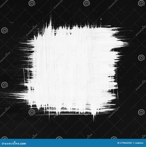 Black Ink Square Stock Image Image Of Square Stamp 279662581
