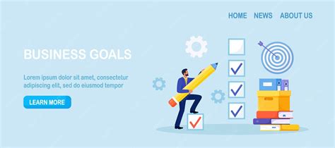 Premium Vector Businessman Ticked Checkbox After Completing