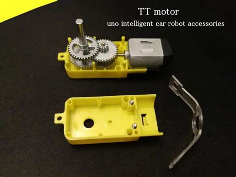 Uno TT Motor Metal Shaft Gear Motor Intelligent Car Robot Accessories 1 120 In DC Motor From