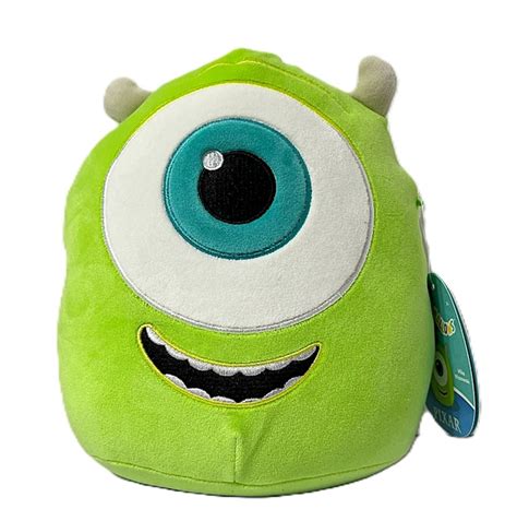 Squishmallows Disney Pixar Mike Wazowski Monsters Inc 8 Plush Brand