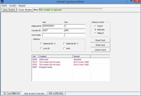 Iso 11784 85 Rfid Ear Tag Encoder 1342khz Readerwriter