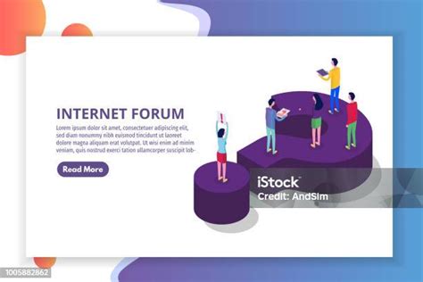 인터넷 포럼 사람들 사회 아이소메트릭 개념을 의사 소통 벡터 일러스트 레이 션 3차원 형태에 대한 스톡 벡터 아트 및 기타 이미지 3차원 형태 Brand Name
