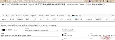 Ctfshow Web入门 Sql注入（web249 Web253）nosql 注入ctfshow Web250 Csdn博客
