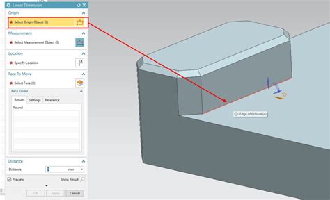 Linear Dimension In The Synchronous Modeling Cad Tips