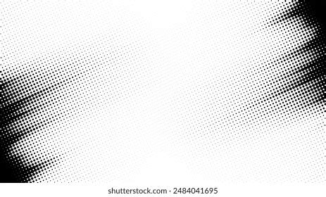 Vector Grunge Line Hatch Halftone Abstract Stock Vector Royalty Free Shutterstock