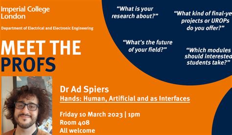 Eees Meet The Profs Dr Ad Spiers Events Imperial College London