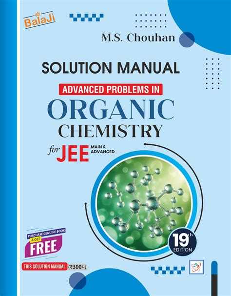 Solution Advanced Organic Chemistry For Jee Shri Balaji Publications