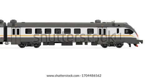 Passenger Train Side View Over 1953 Royalty Free Licensable Stock