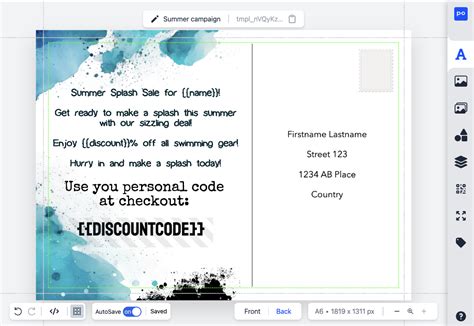 Personalize Variables Printone Help Center