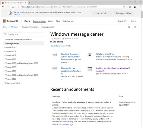 Microsoft Will Enforce Windows 10 Version 1903 Upgrades Because Of End Of Support Ghacks Tech News