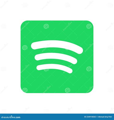 Spotify Vector Logo Icon Set Vector Illustration 234918507