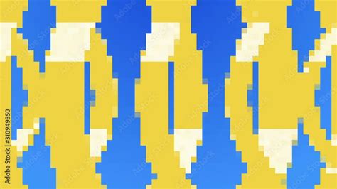 Retro Bit Video Game Background Seamless Looped Stock Video Adobe Stock