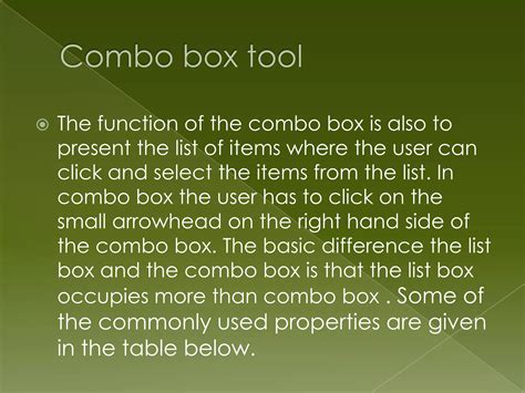 Toolbox And Its Properties In The Visual Basic PPTX