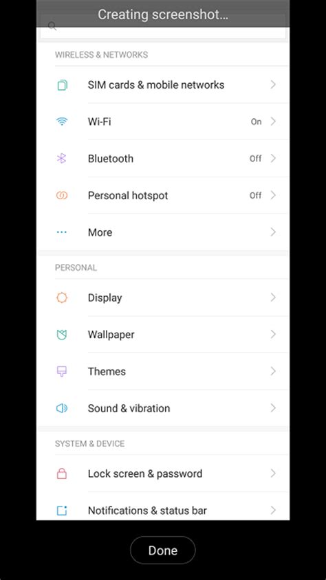 Learn How To Take Screenshots With Xiaomi Redmi Note GadgetDetail