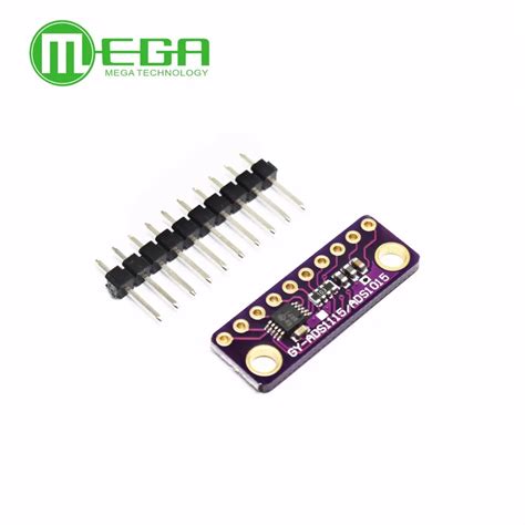 I2C ADS1115 ADS1015 16 Bit ADC 4 Channel Module With Programmable Gain Amplifier 2 0V To