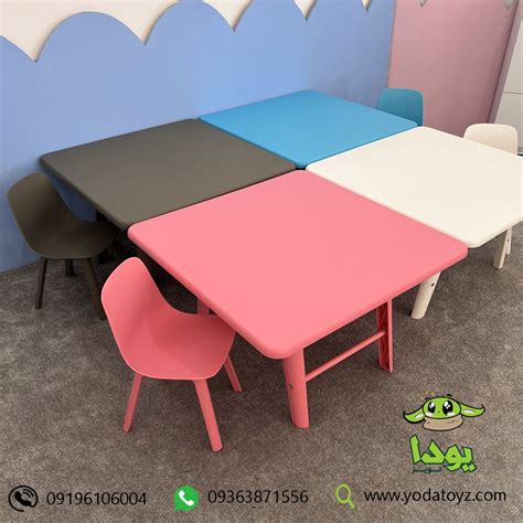 قیمت و خرید میز کودک مدل رنگو با پایه های تاشو یوداتویز