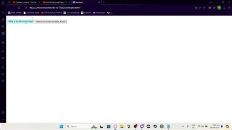 Html Javascript Text Generating Buttons Youtube