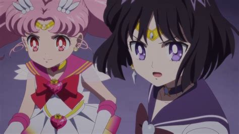 Sailor Moon Saturn And Chibi Moon