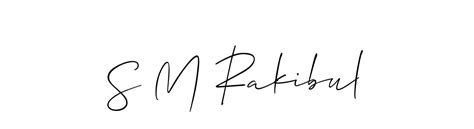 89 S M Rakibul Name Signature Style Ideas First Class Autograph