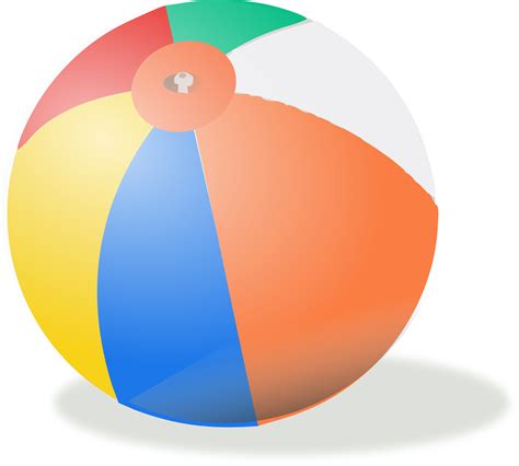 Clipart Beach Ball