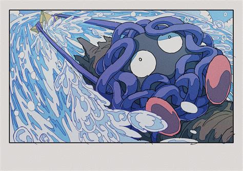 Onamuzi Illust Staryu Tangela Nintendo Pokemon Red Footwear
