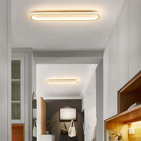 Quinn Flush Mount Ceiling Light Rectangular 2 Colour 406080100cm