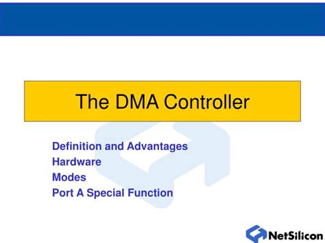 PPT The DMA Controller PowerPoint Presentation Free Download ID