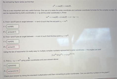 Solved Here Are Several Points On The Complex Plane The Red Chegg