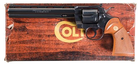Colt Python Revolver 38 Special Rock Island Auction