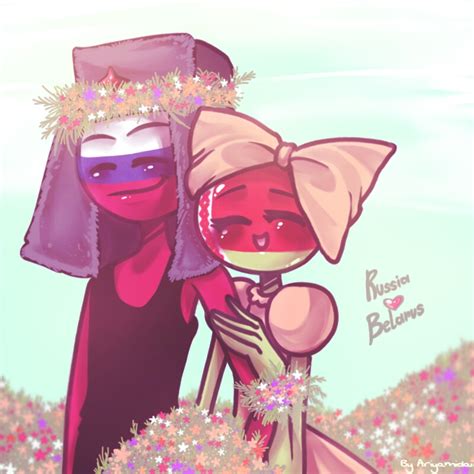 Countryhumans Russia X Belarus By Ariyamidai On Deviantart