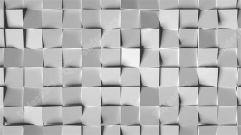 White Square Clean Stereoscopic Three Dimensional 3d Powerpoint Background For Free Download