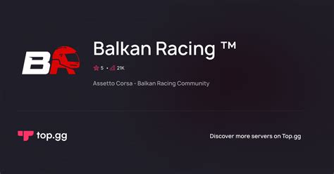 Join Balkan Racing ™ Discord Server The 1 Discord Server List